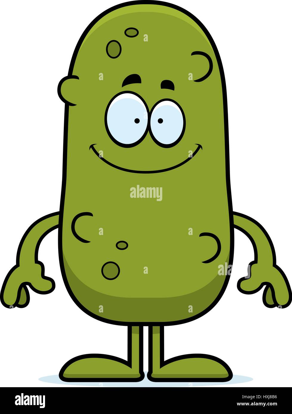 Cartoon Pickle Slice