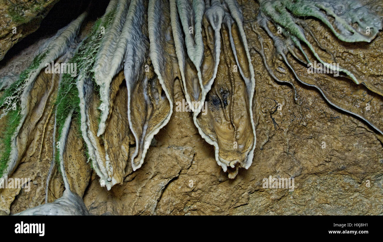 Cave dripstones hi-res stock photography and images - Alamy