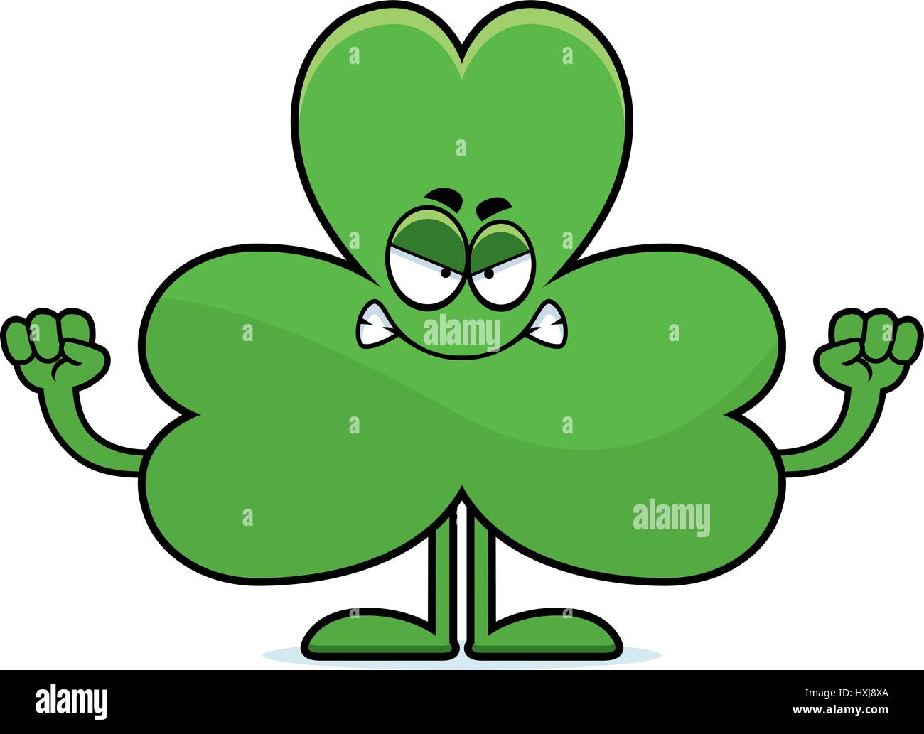 Cartoon Shamrock