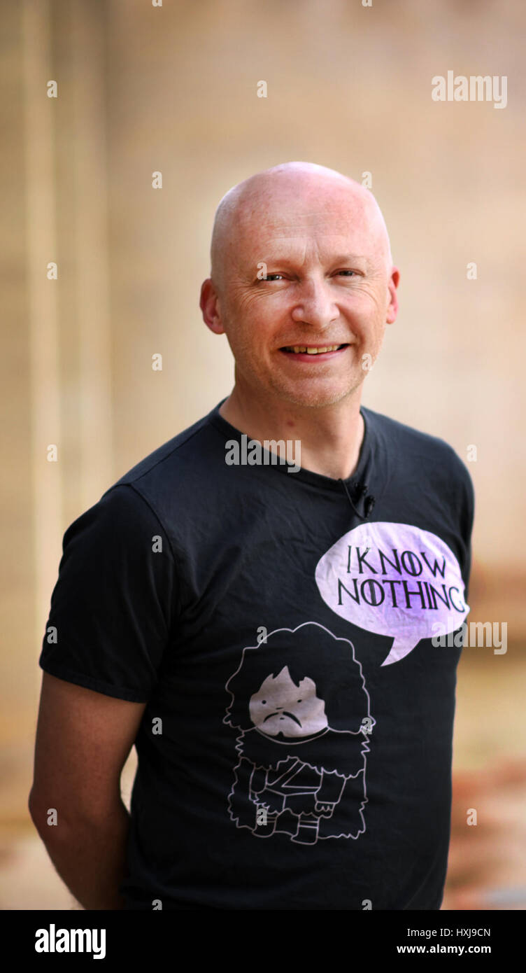 Oxford, UK. 28th Mar, 2017. Professor Marcus Du Sautoy at Worcester ...