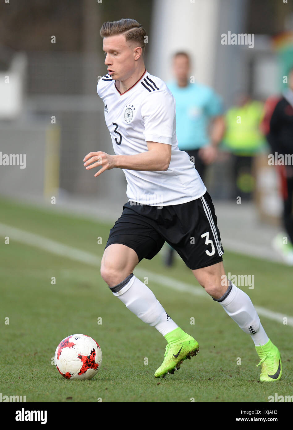 Germany's Yannick Gerhardt in action during the U-21 international ...