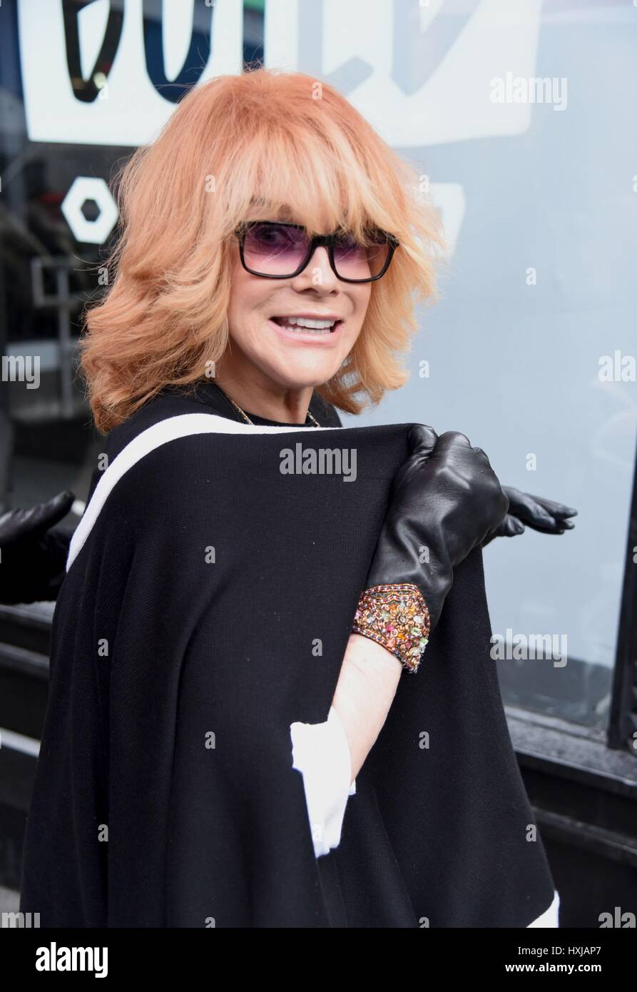 New York, NY, USA. 28th Mar, 2017. Ann-Margret out and about for ...