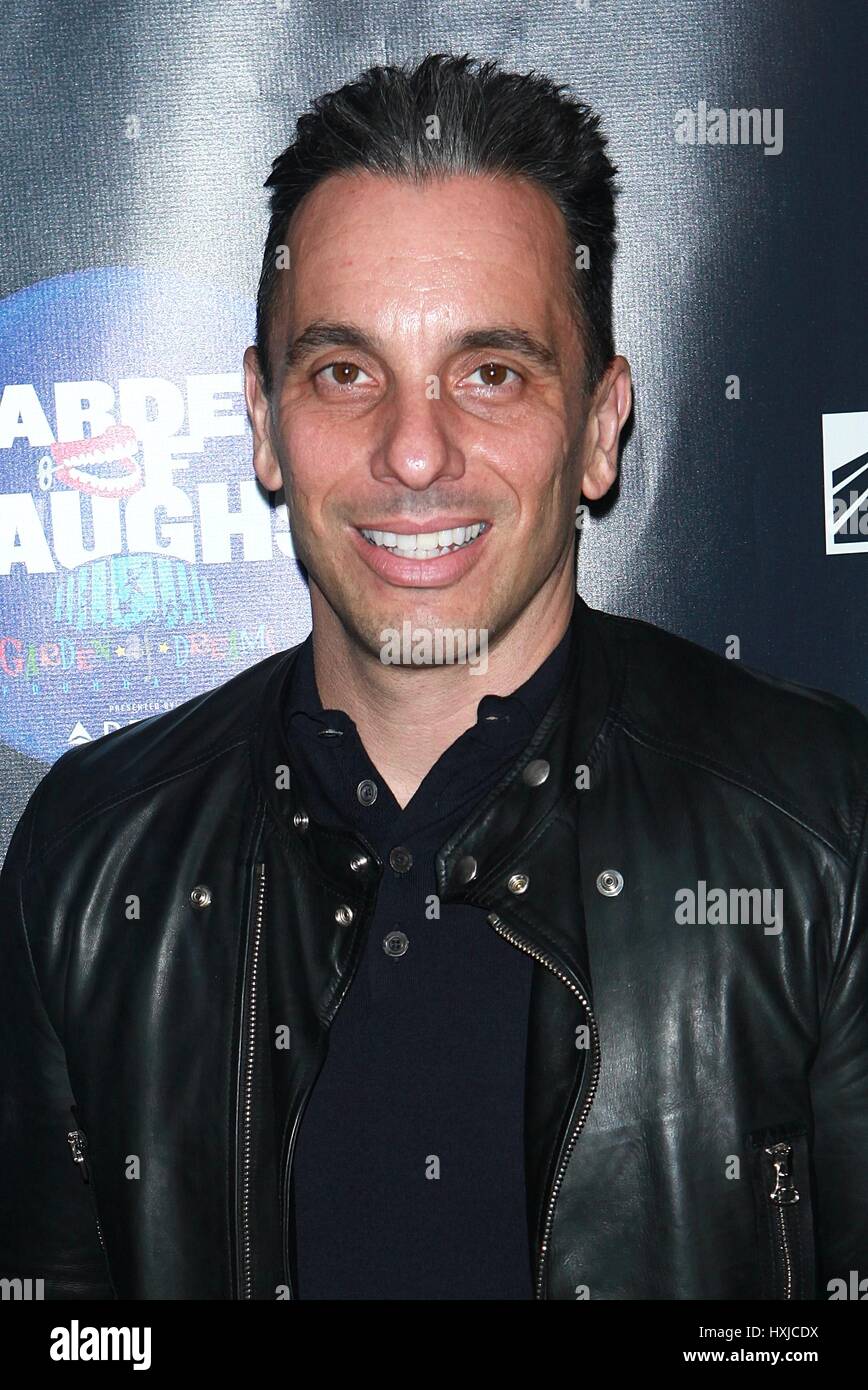 New York, NY, USA. 28th Mar, 2017. Sebastian Maniscalco at Garden of ...