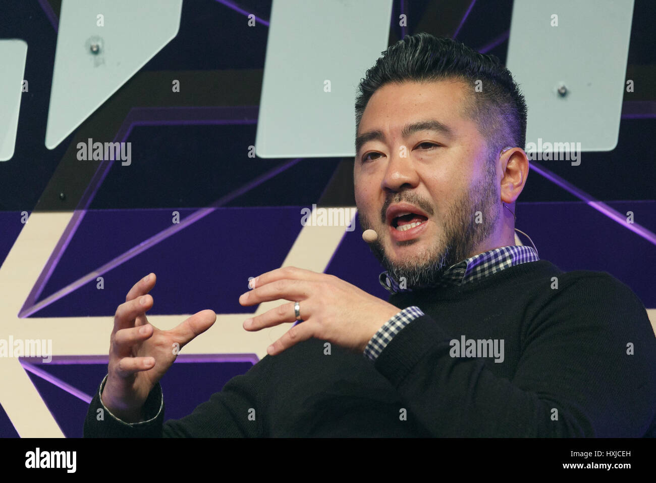 Tokyo, Japan. 29th Mar, 2017. Steve Jang Angel Investor and Uber ...