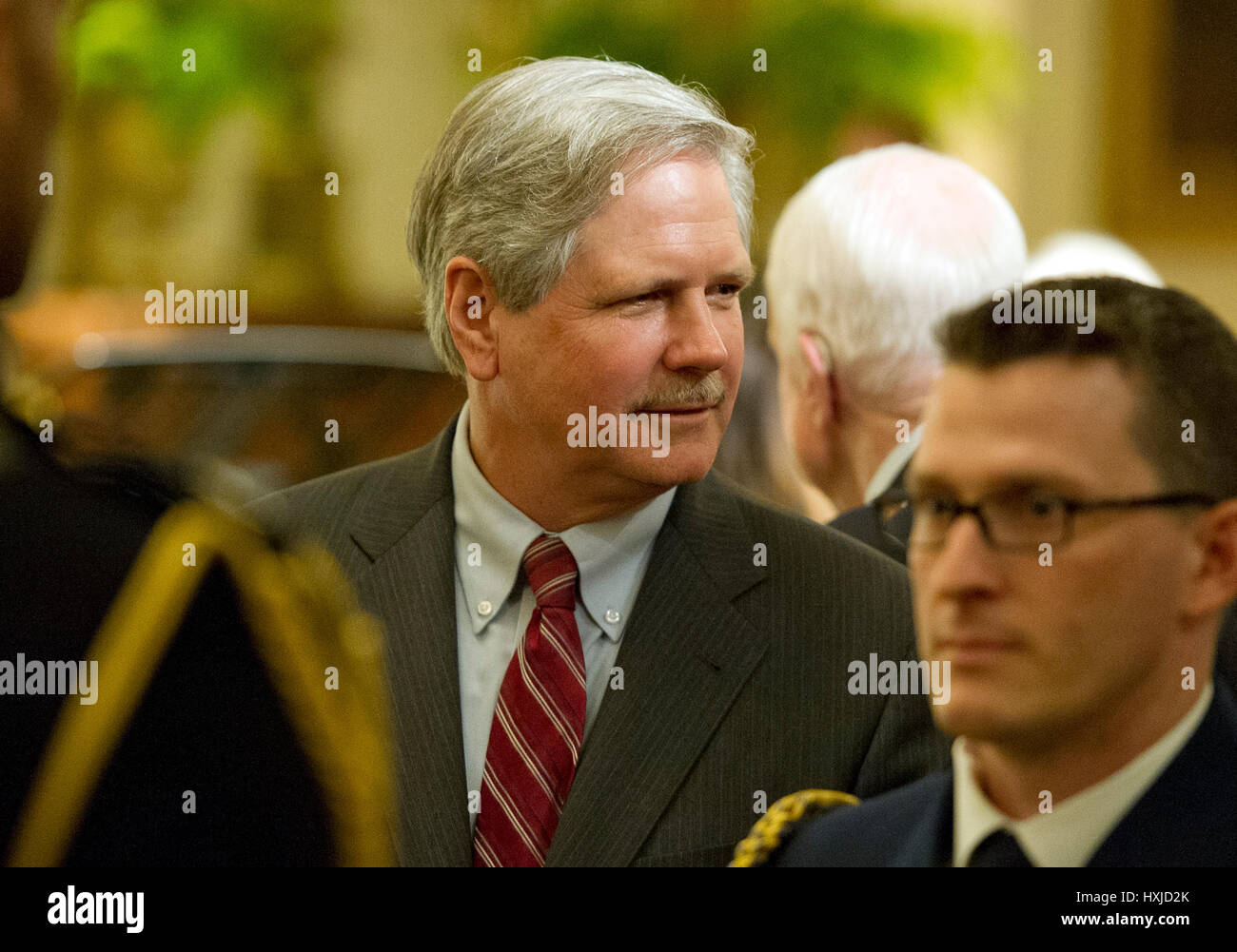 Washington, USA. 28th Mar, 2017. United States Senator John Hoeven ...