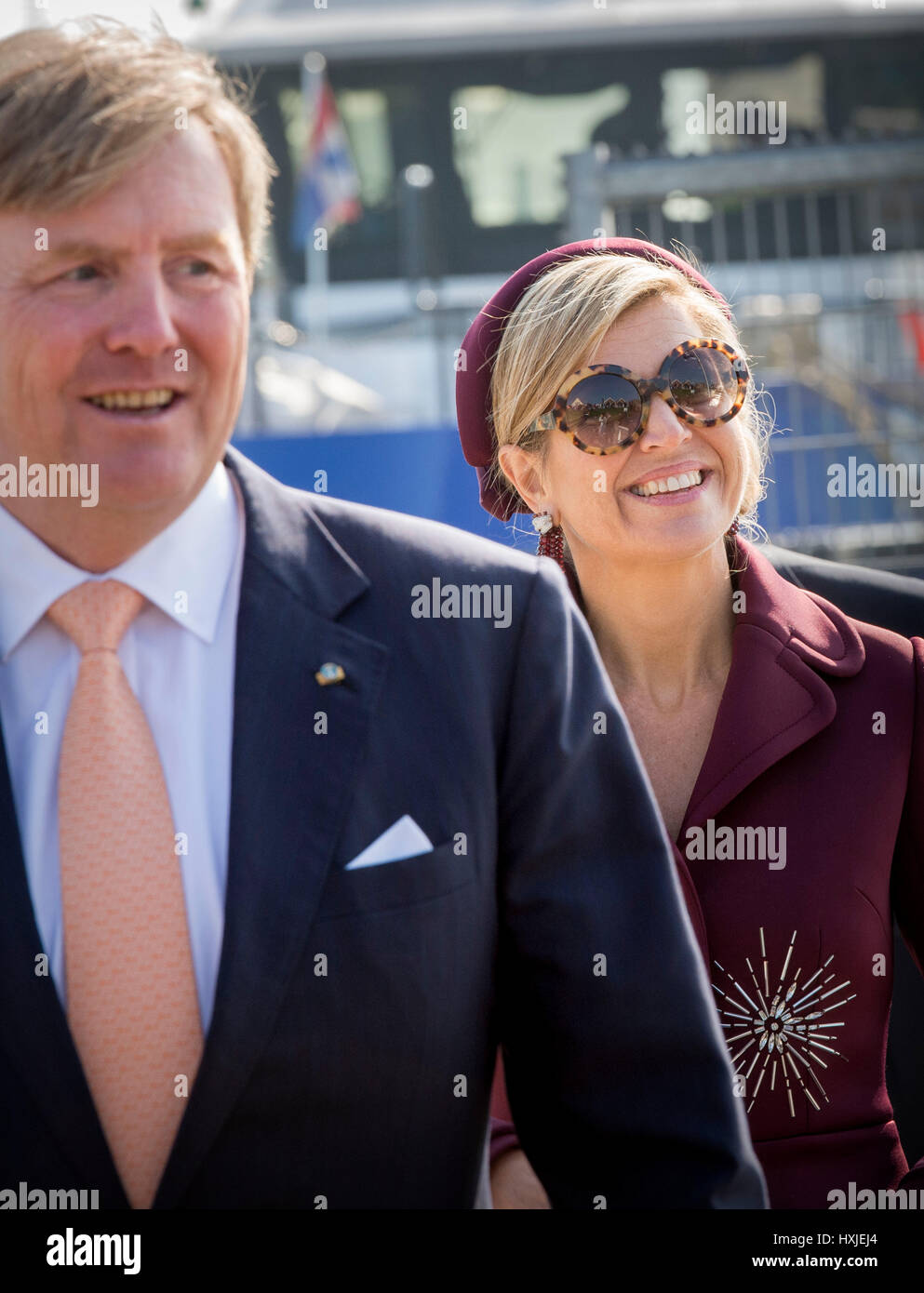 Rotterdam, The Netherlands. 28th Mar, 2017. King Willem-Alexander and ...