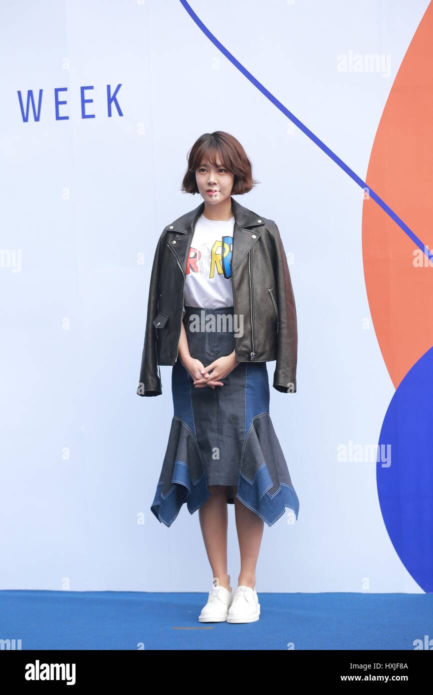 Seoul, Korea. 28th Mar, 2017. Yeong Hyeon, Yun-Yeong Choe, Kim Yoon Seo ...