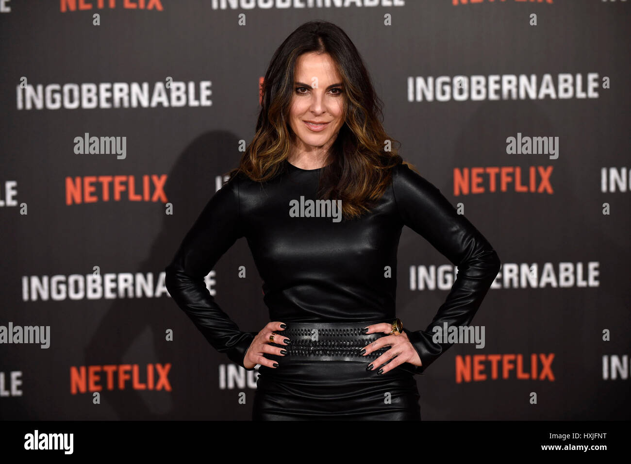 Madrid, Spain. 29th Mar, 2017. Actress Kate del Castillo during the ...