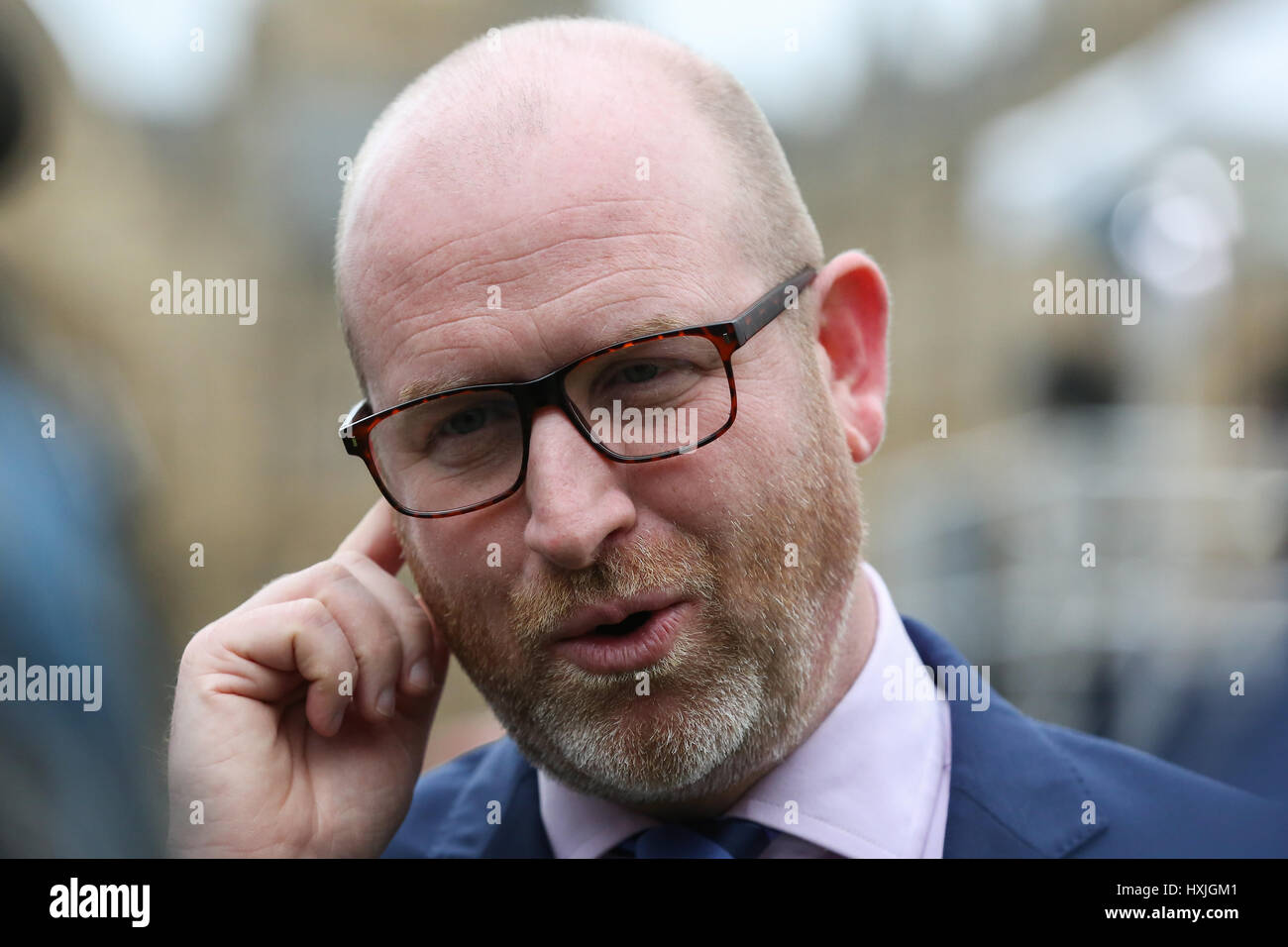 Paul Nuttall On College Green High Resolution Stock Photography and ...