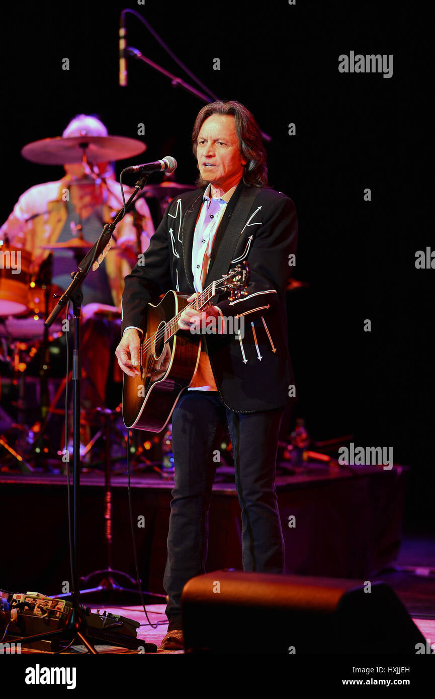 Fort Lauderdale, FL, USA. 28th Mar, 2017. Jeff Hanna of Nitty Gritty ...