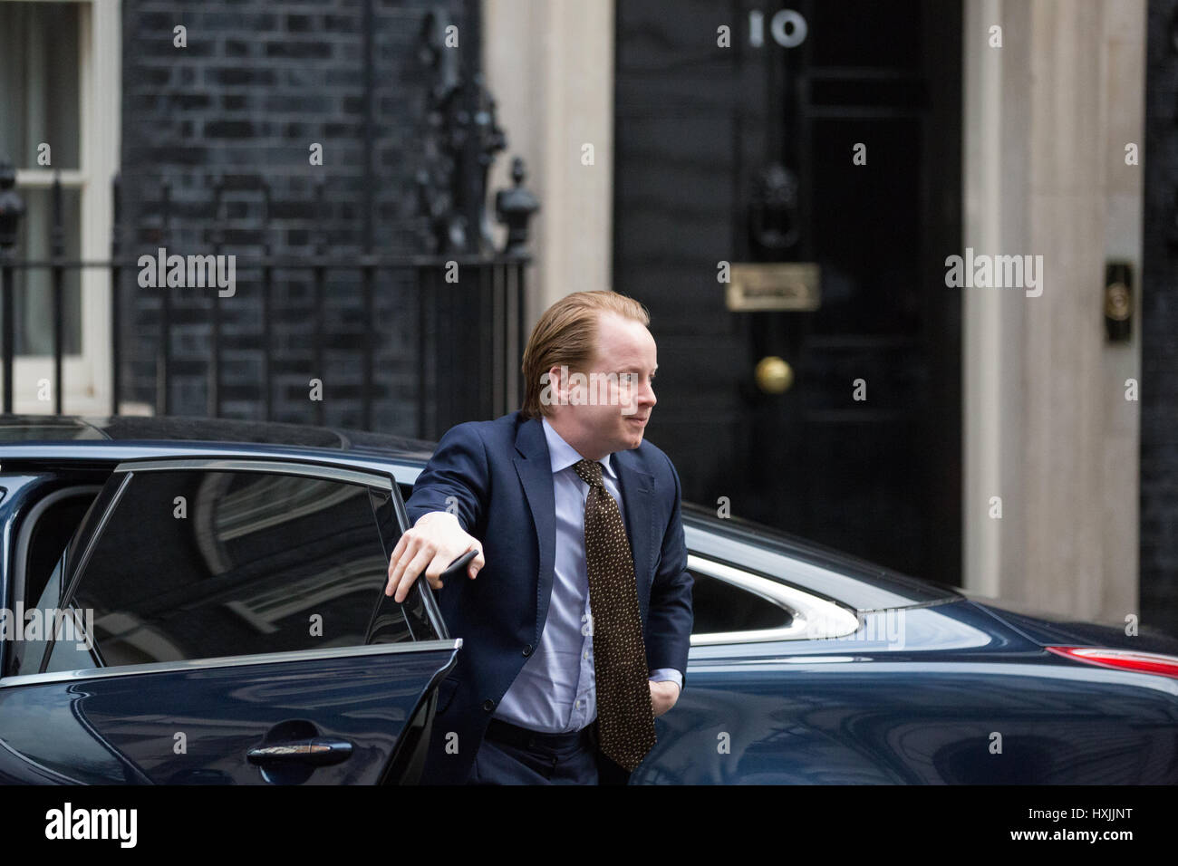 London, UK. 29th Mar, 2017. Ben Gummer MP, Minister for the Cabinet ...
