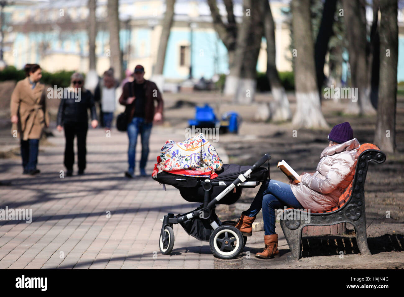 Daily life in kyiv hi-res stock photography and images - Alamy