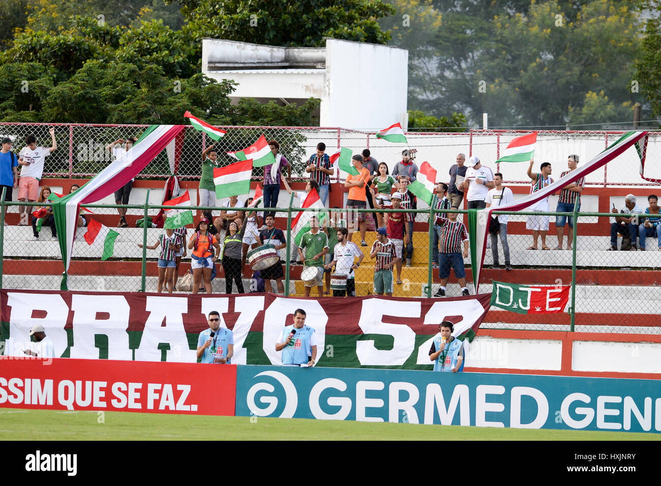 Rio De Janeiro, Brazil. 29th Mar, 2017. crowd during Madureira vs ...
