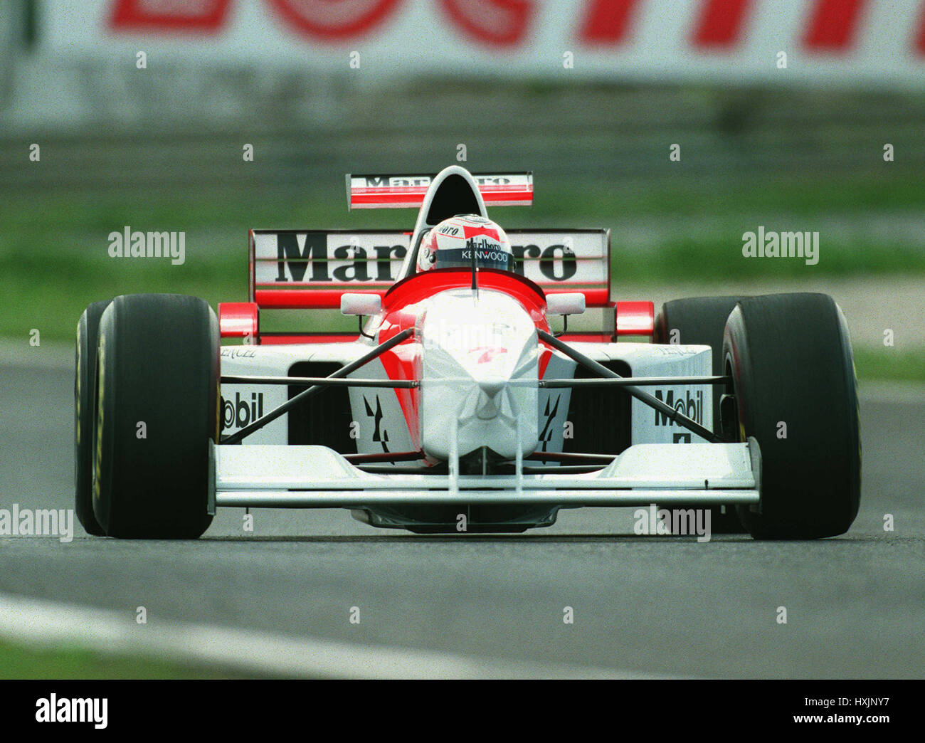 NIGEL MANSELL MARLBORO MCLAREN MERCEDES 95 10 March 1995 Stock Photo ...