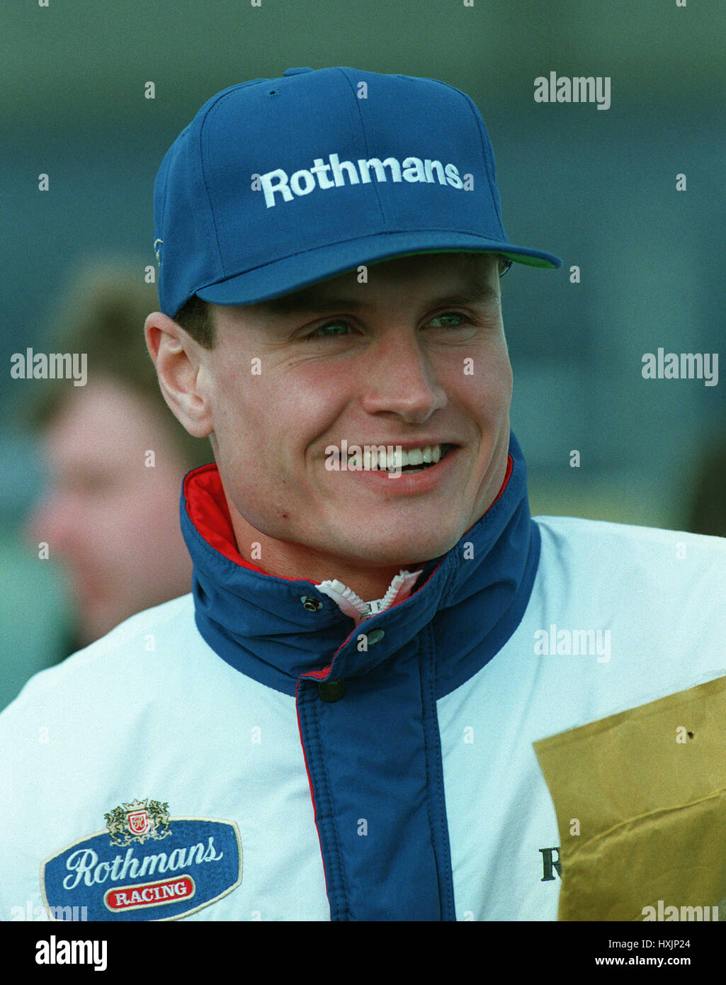 DAVID COULTHARD FORMULA ONE RACING DRIVER 24 February 1995 Stock Photo ...