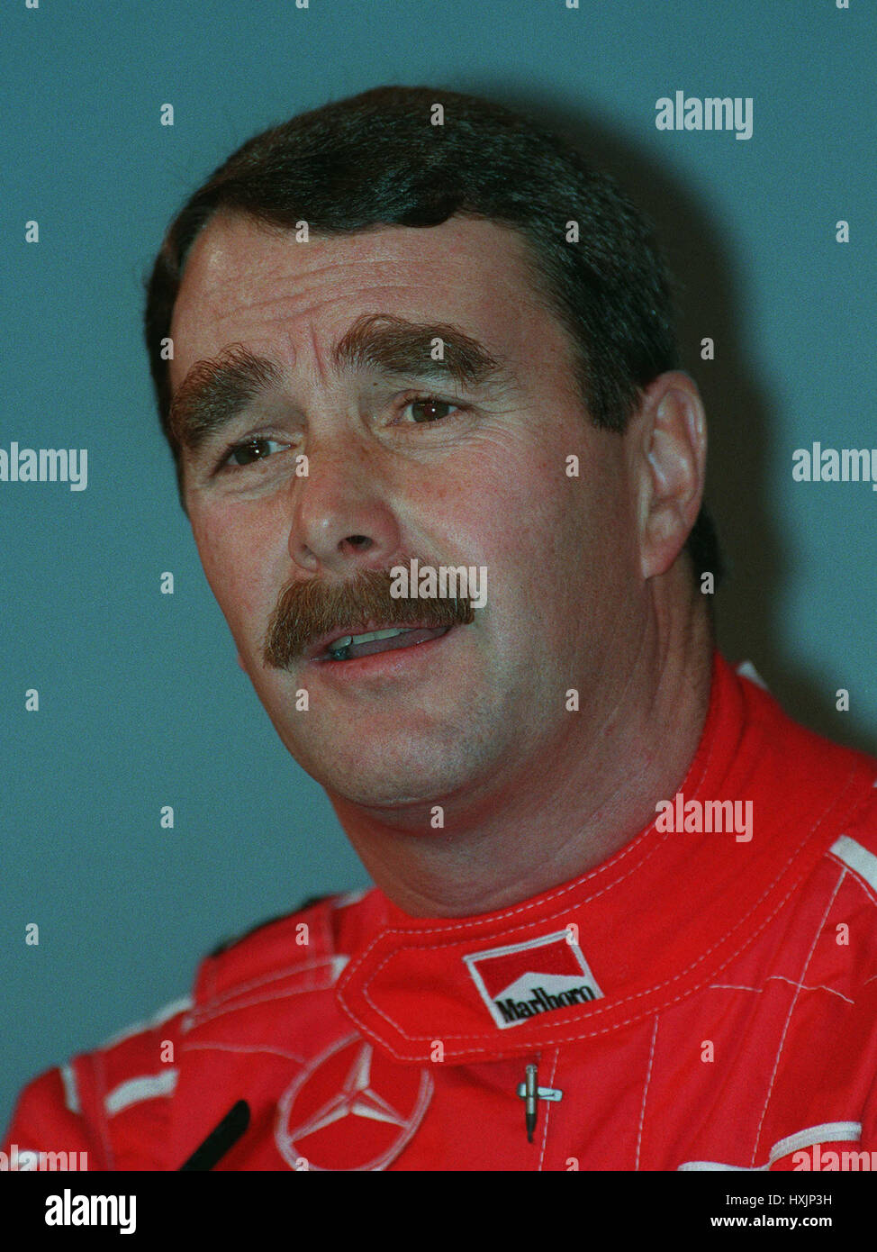 Nigel mansell portrait hi-res stock photography and images - Alamy