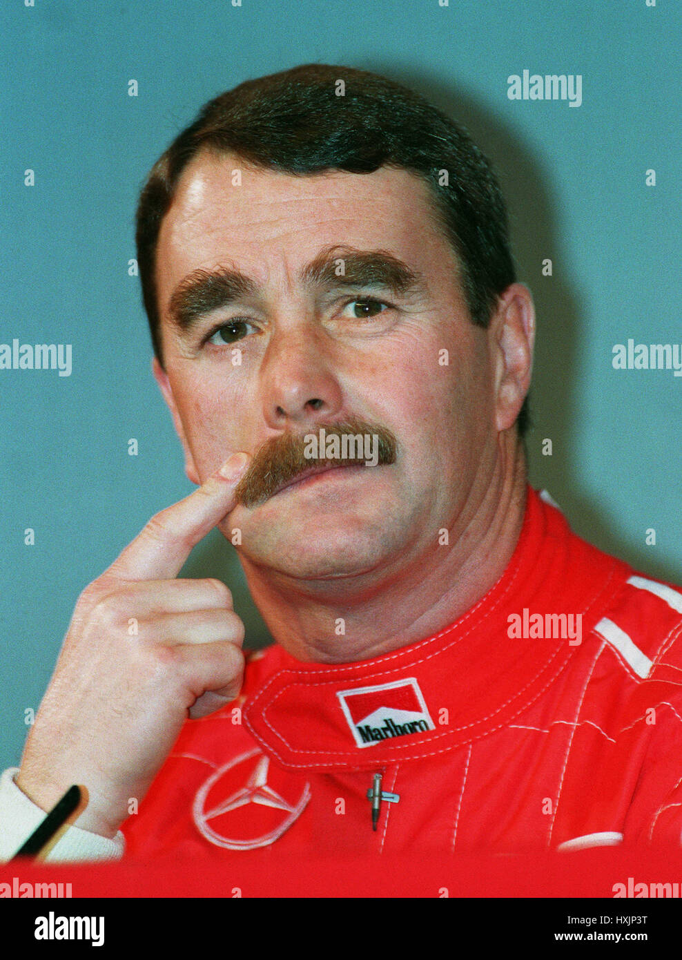 Nigel mansell portrait hi-res stock photography and images - Alamy