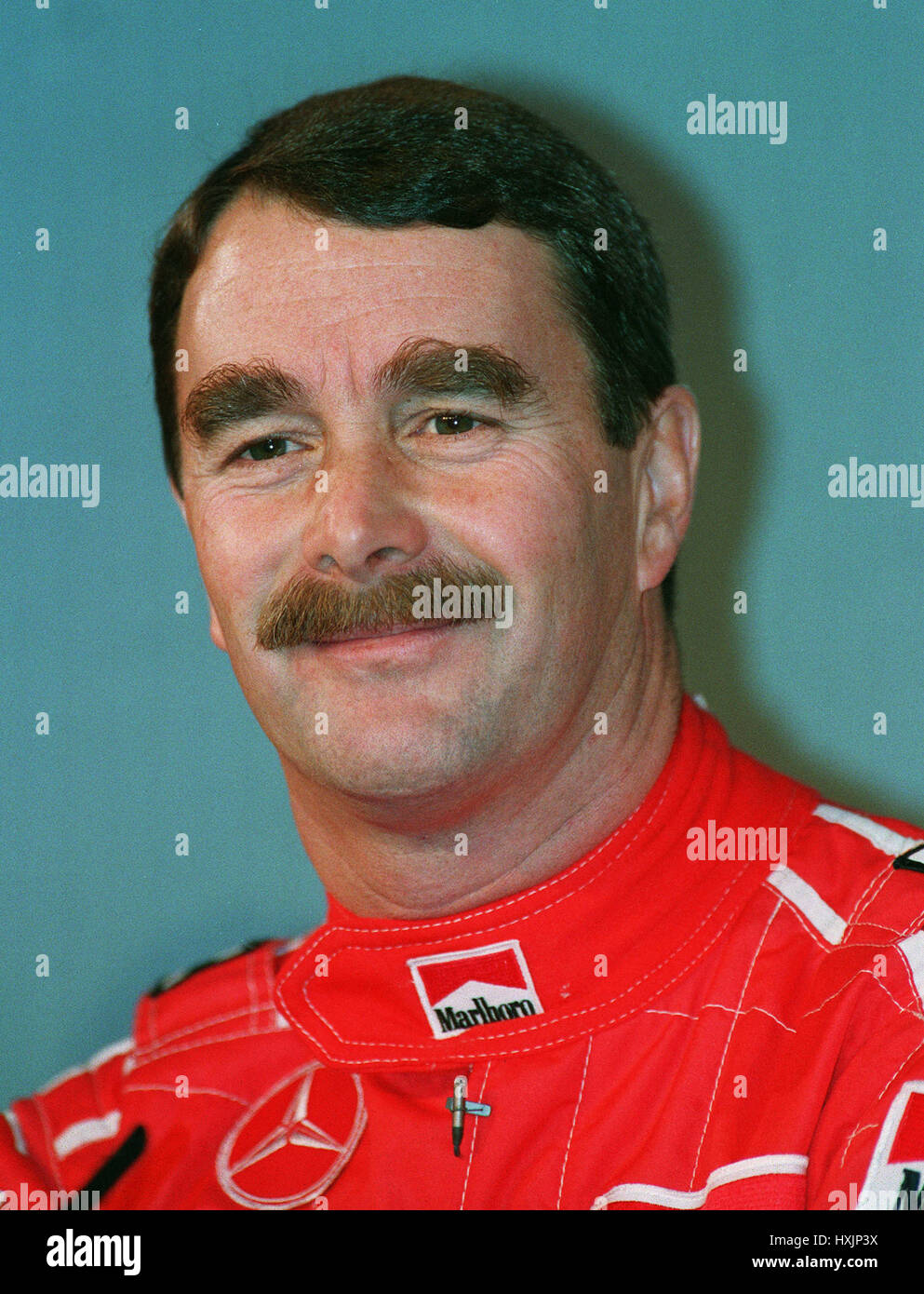 Nigel mansell portrait hi-res stock photography and images - Alamy