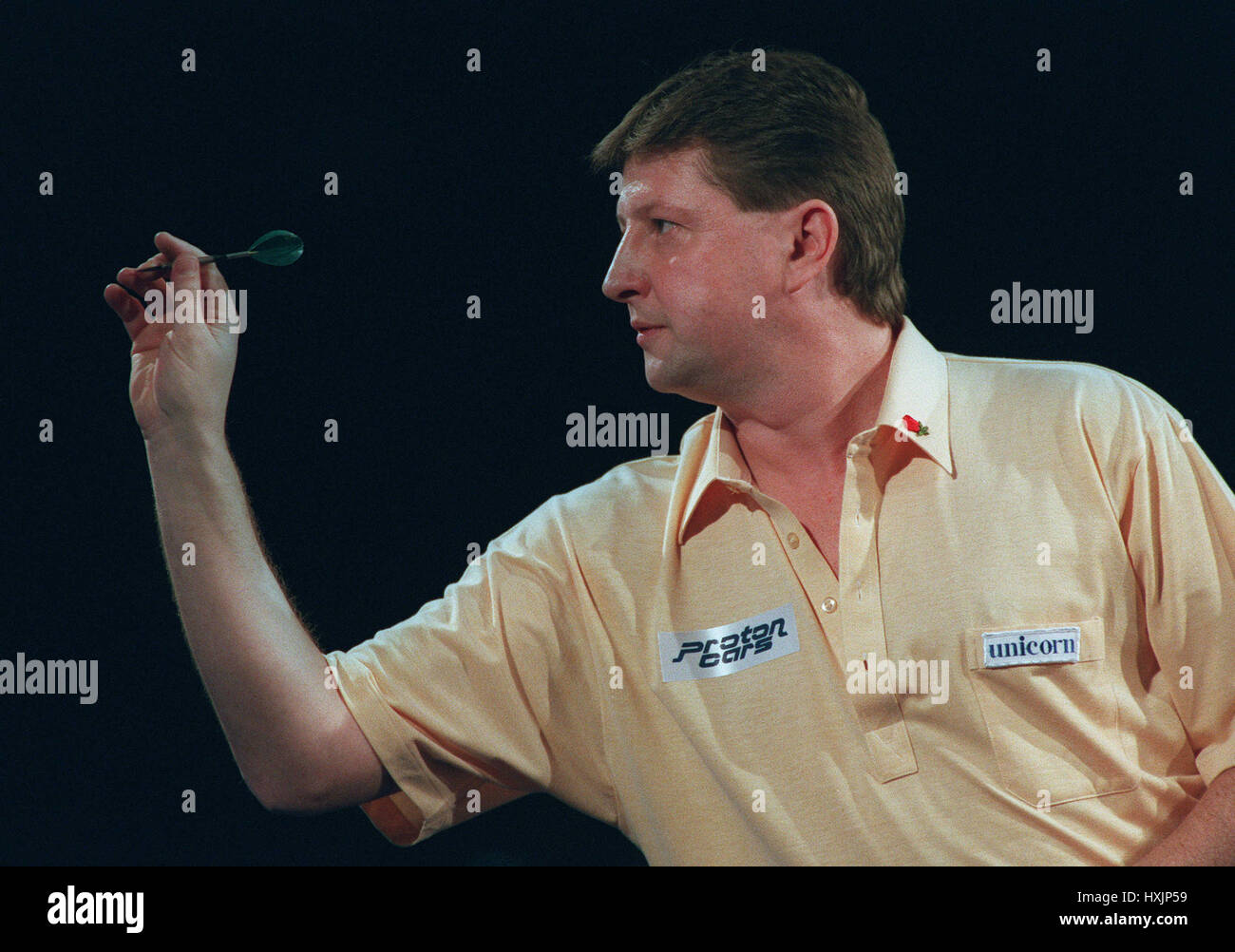 RITCHIE GARDNER PRO DARTS WDC 13 January 1995 Stock Photo - Alamy