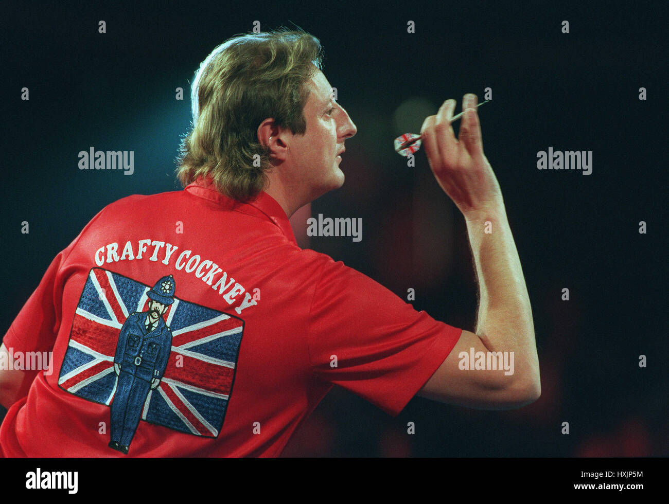 ERIC BRISTOW PRO DARTS WDC 13 January 1995 Stock Photo - Alamy