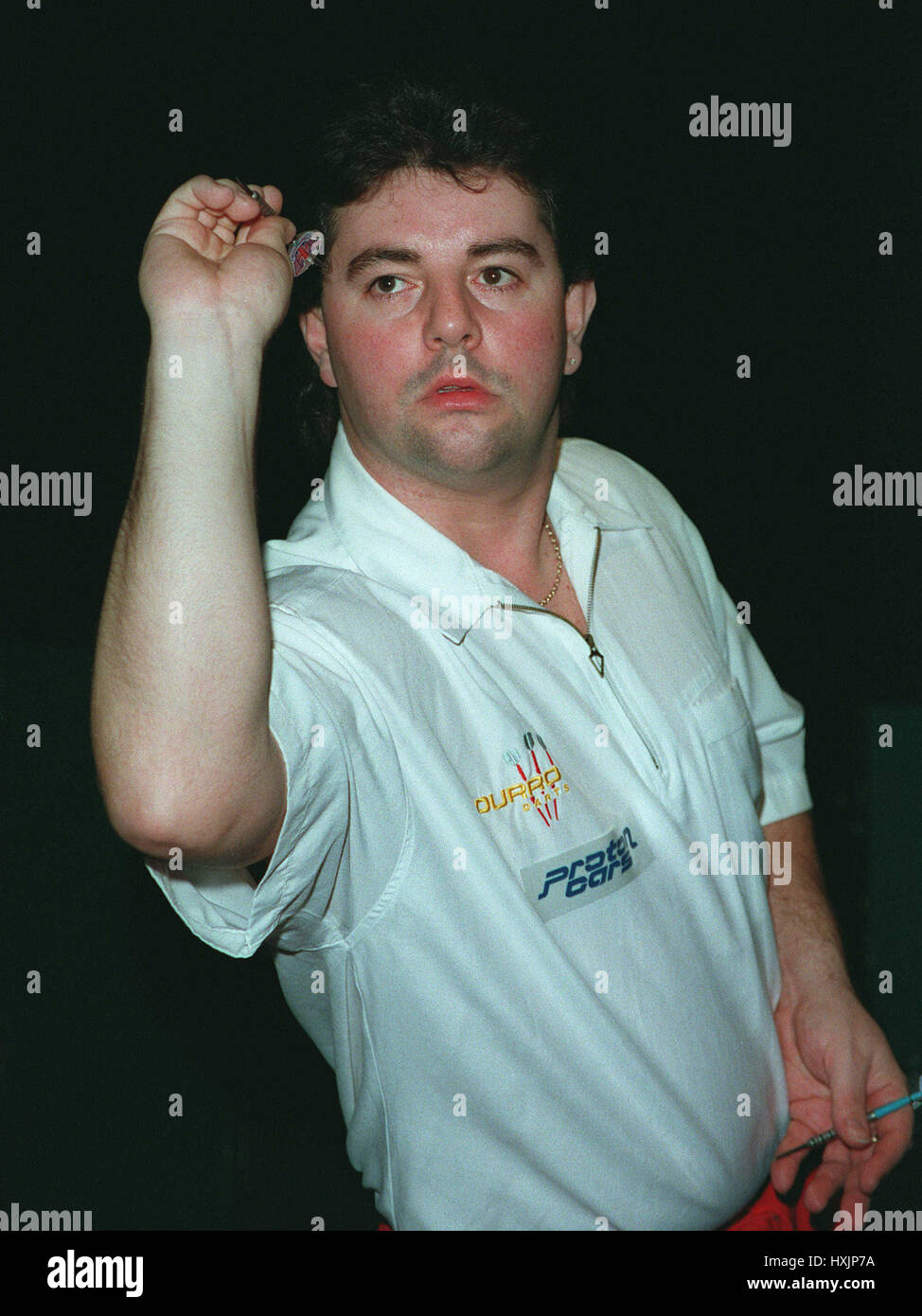 PETER EVISON PRO DARTS WDC 13 January 1995 Stock Photo - Alamy