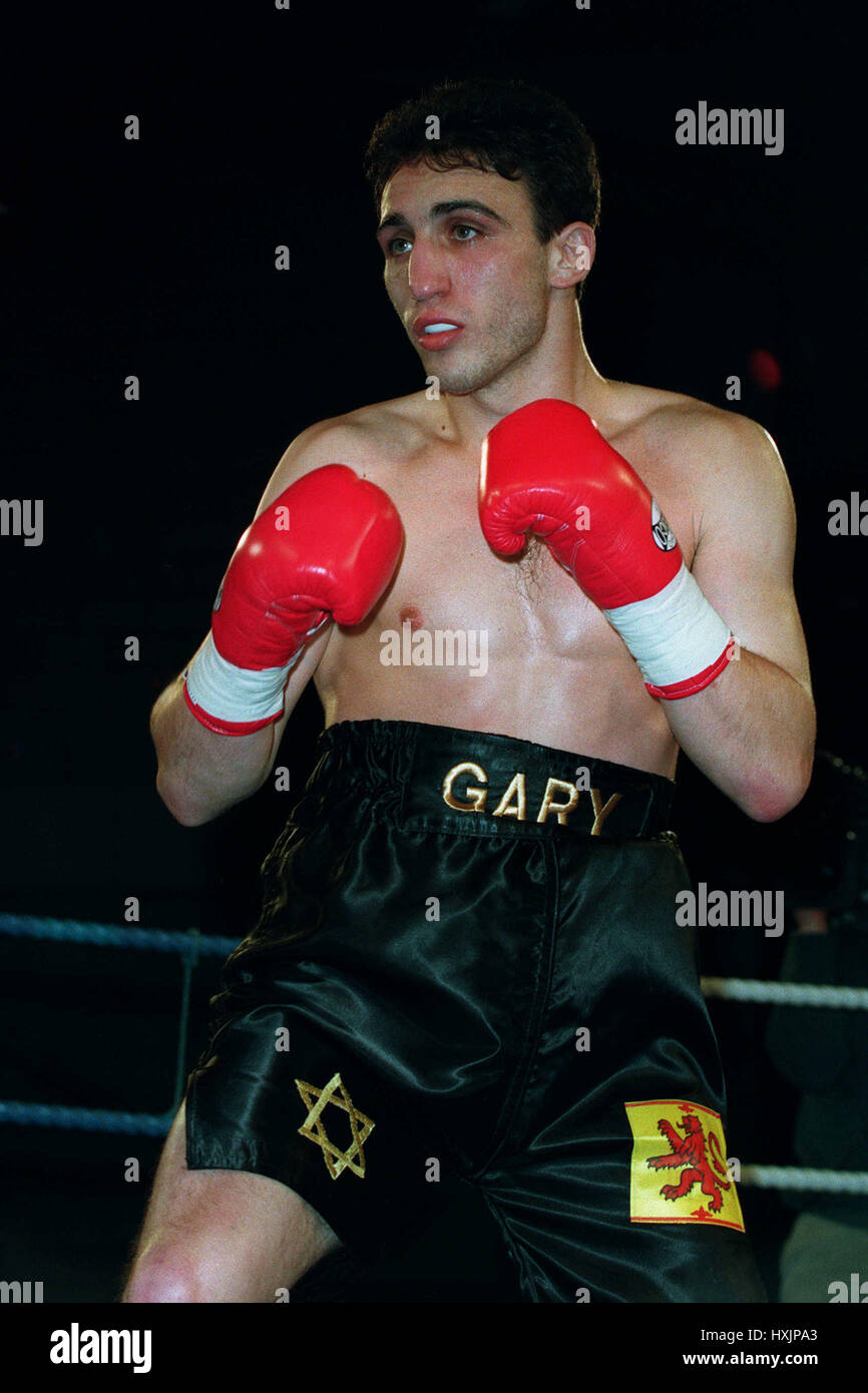 GARY JACOBS EUROPEAN WELTERWEIGHT CHAMPION 26 April 1994 Stock Photo ...