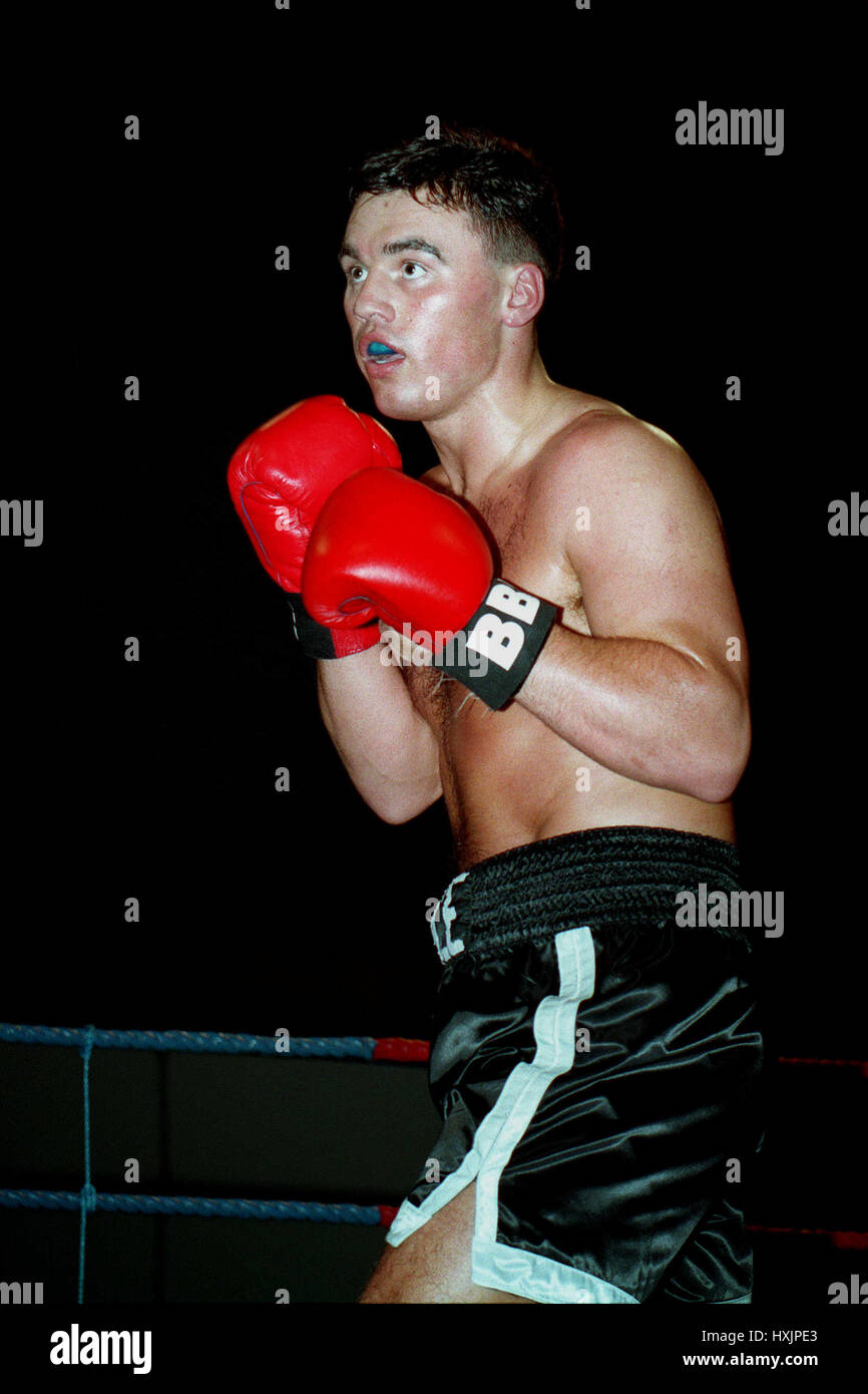 MICHAEL GALE BOXING (LIGHT HEAVYWEIGHT) 21 October 1993 Stock Photo - Alamy