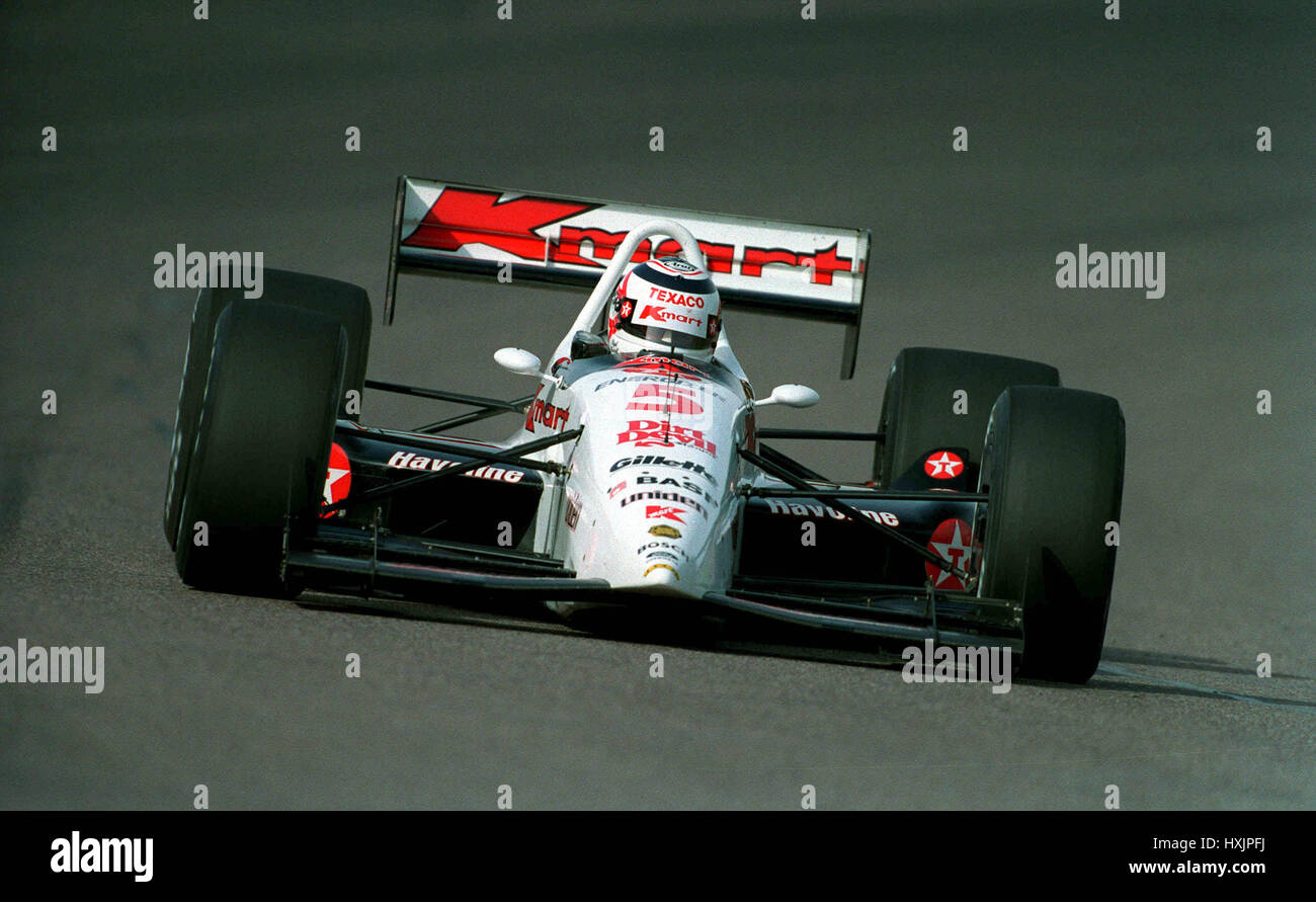 NIGEL MANSELL TESTING 1993 CAR 27 February 1993 Stock Photo - Alamy