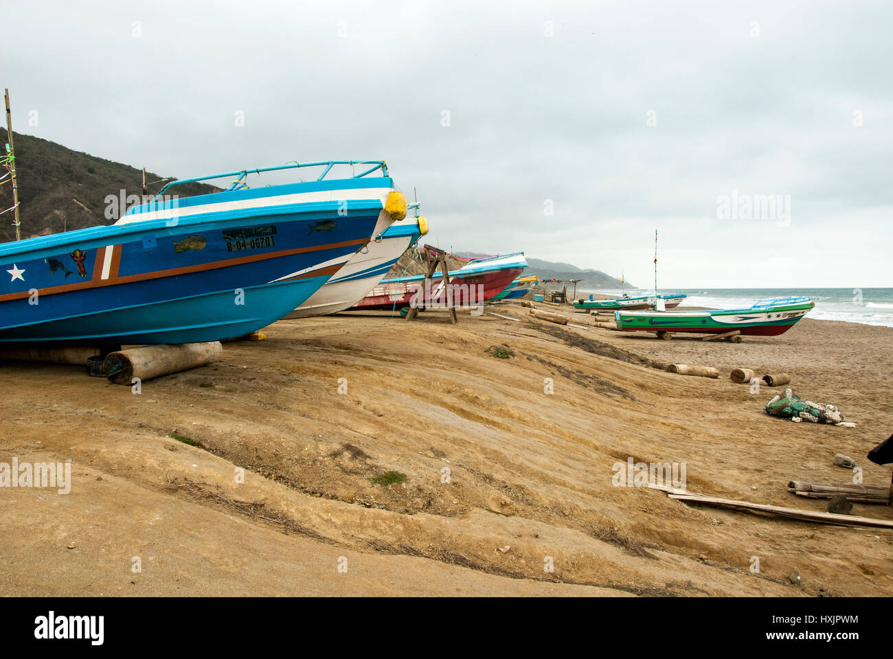 View of a Beach in Manta - Ecuador - Travel Destination - South America ...