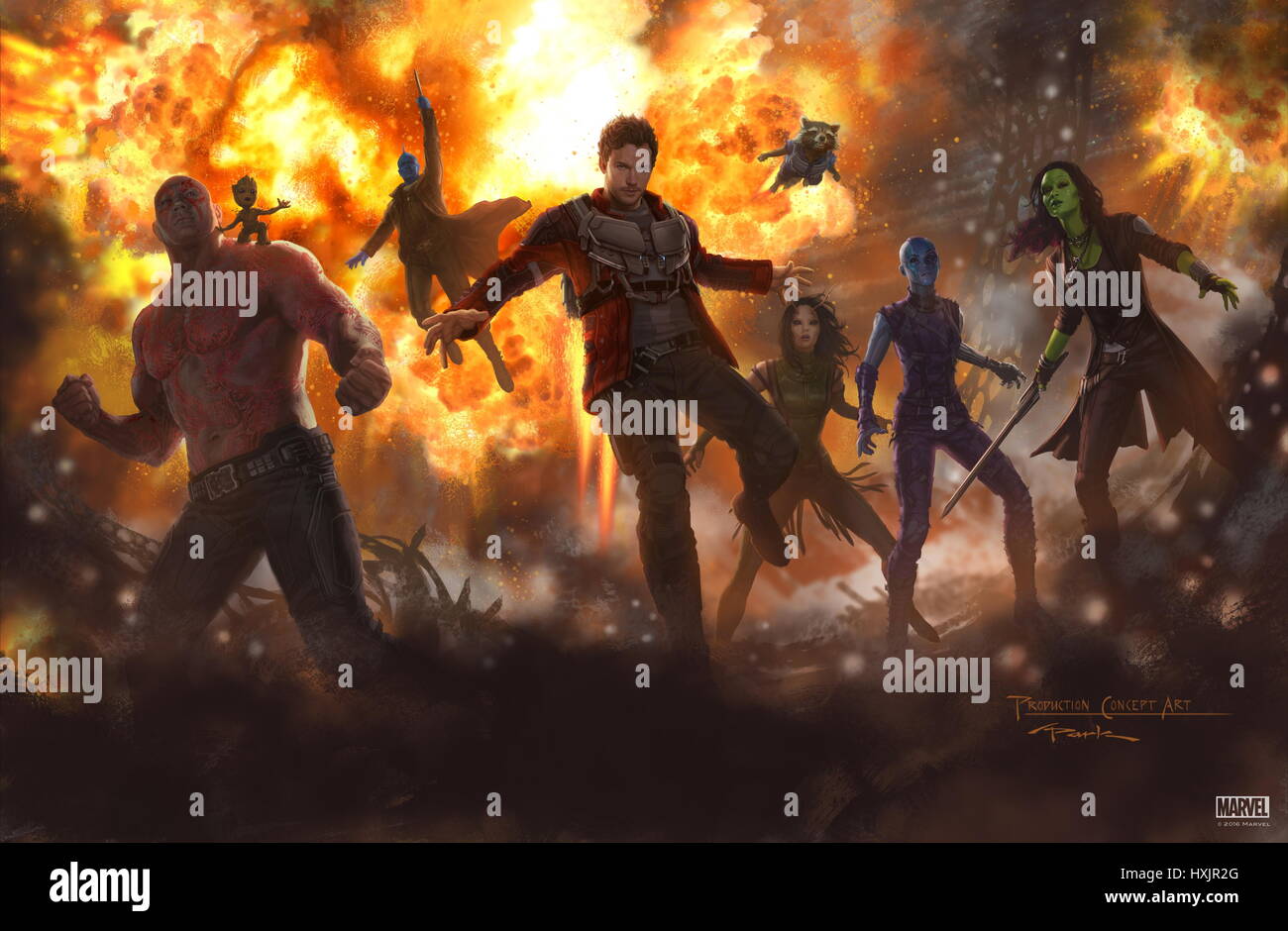 Guardians of the galaxy poster hi-res stock photography and images - Alamy
