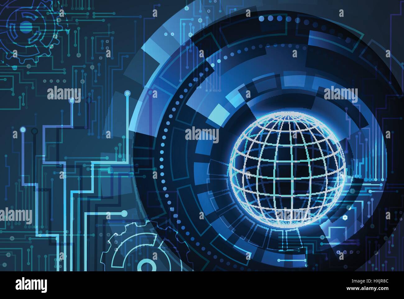 Abstract technology background Stock Vector Image & Art - Alamy