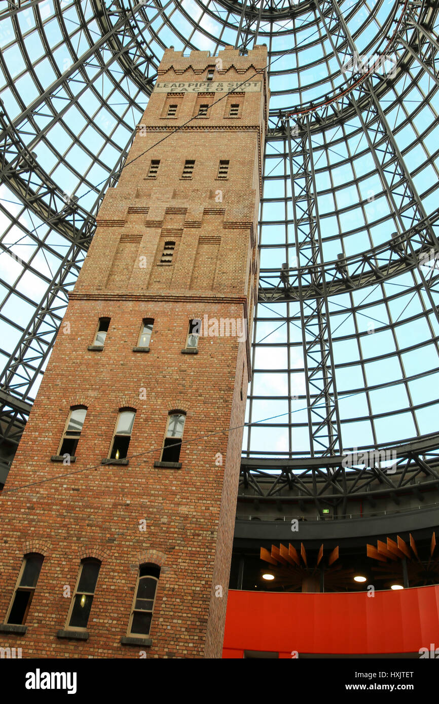 Melbourne central mall shot tower hi-res stock photography and images ...