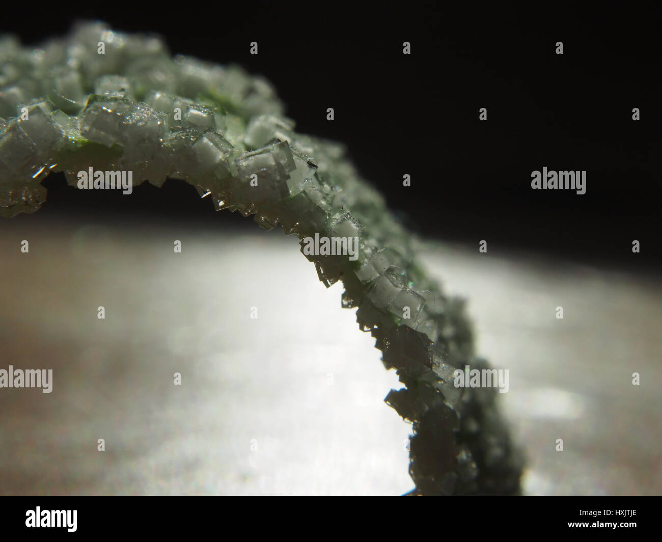 Salt crystals extreme close up Stock Photo - Alamy