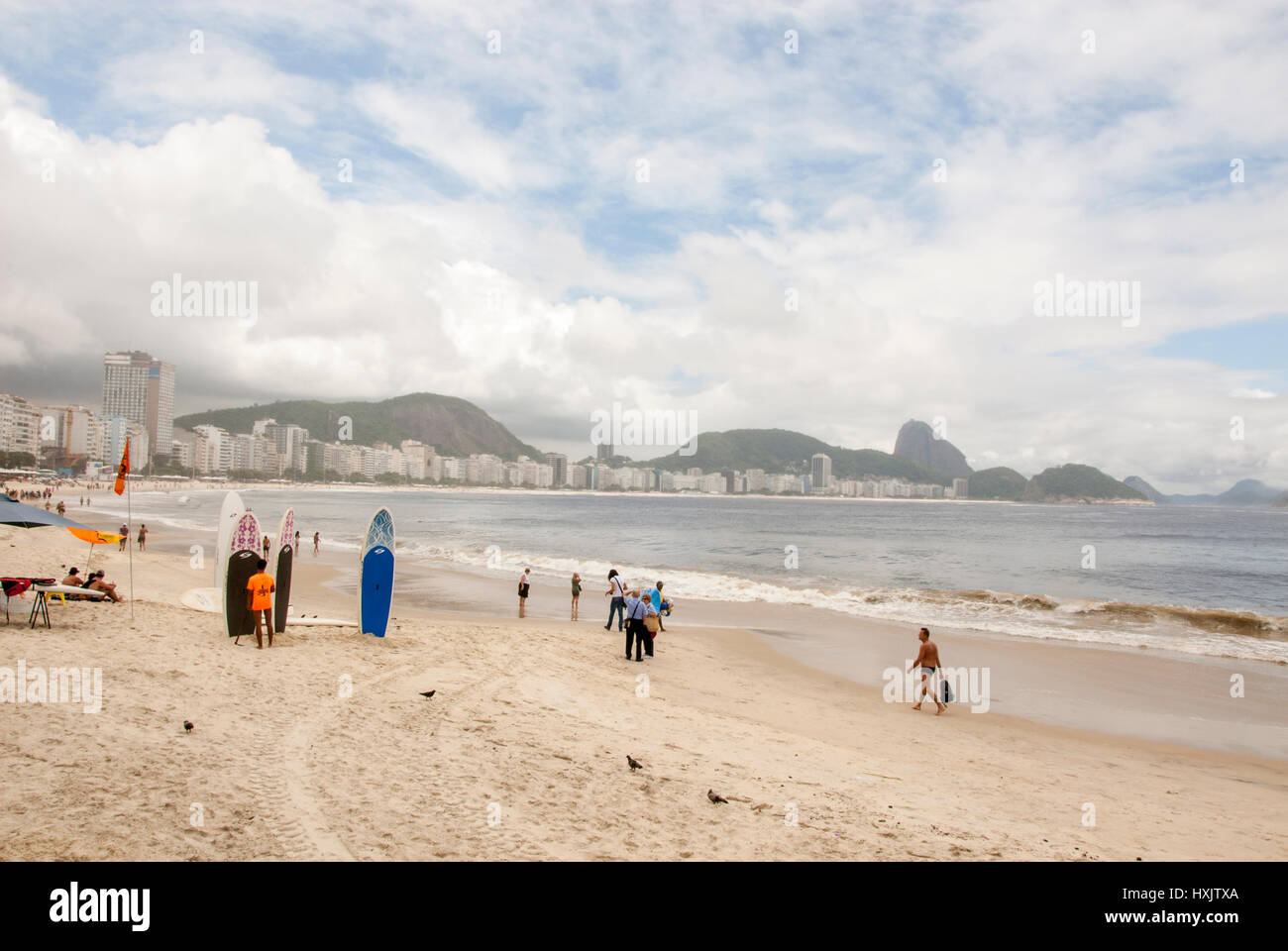 Copacabana beach market hi-res stock photography and images - Alamy