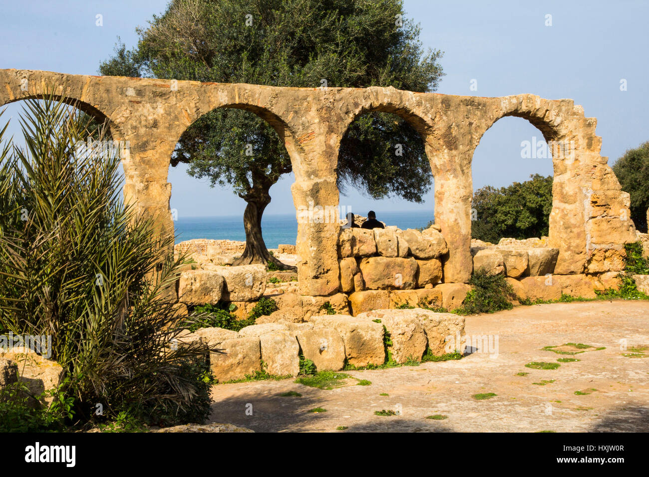 Tipaza, or Tipasa, was an ancient Phoenician trading post conquered by ...