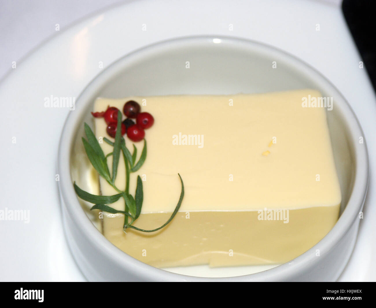 Butter Art showing a flower Stock Photo - Alamy