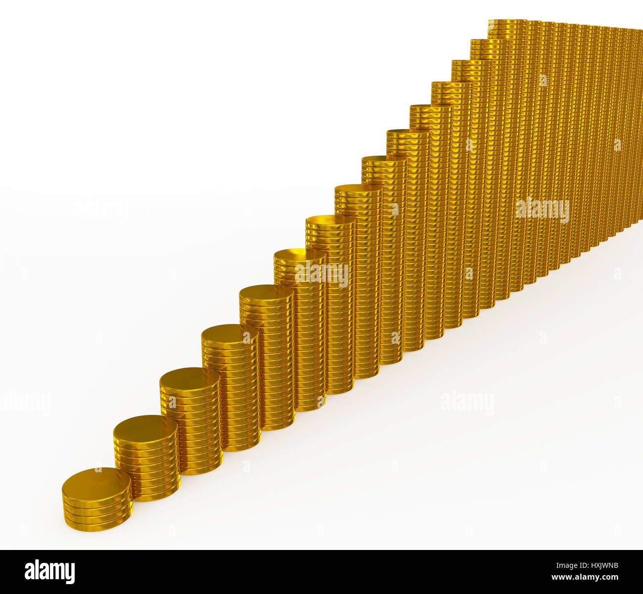 Golden stairs hi-res stock photography and images - Alamy
