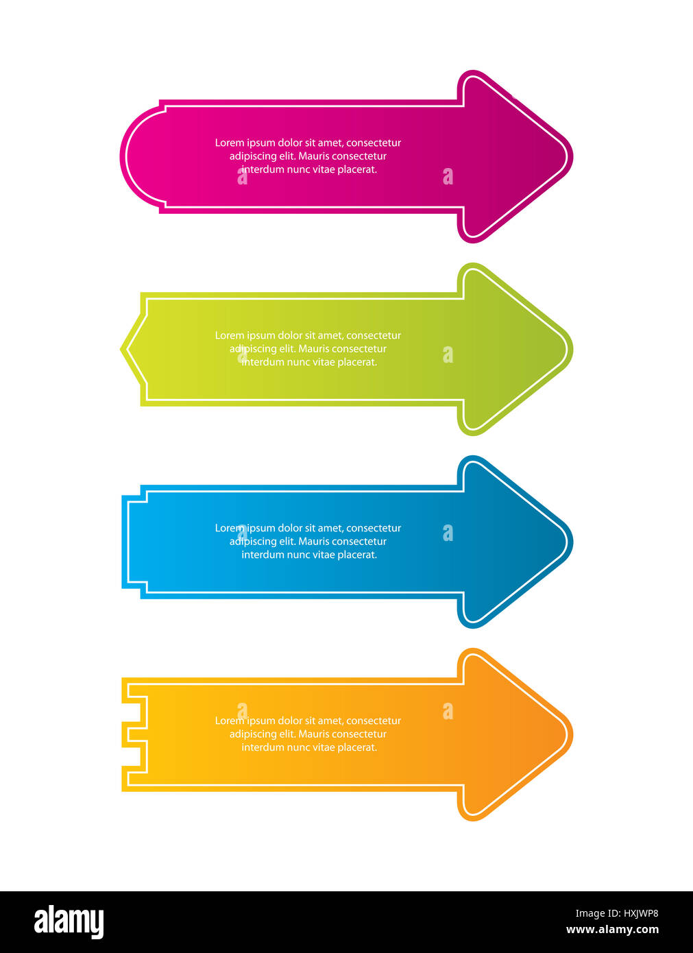 Special colored arrow stickers for websites.Vector illustration, eps10 ...