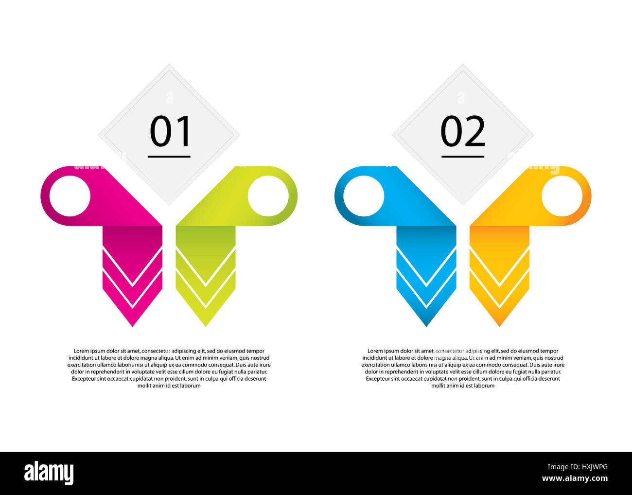 Timeline steps infographic design Cut Out Stock Images & Pictures - Alamy