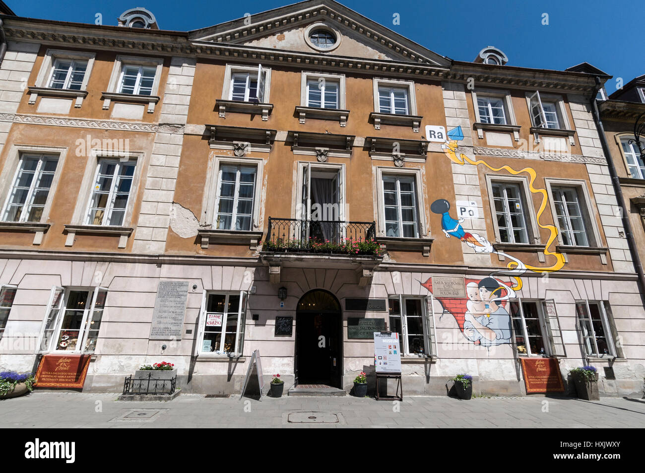 Marie Curie Museum (Muzeum Marii Sklodowskiej-Curie) on ul. Freta In ...