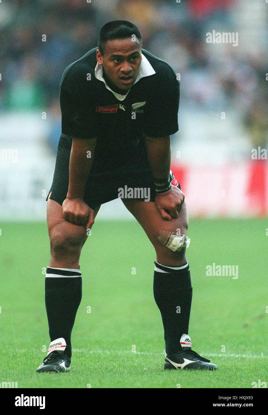 JONAH LOMU NEW ZEALAND RU 21 November 1995 Stock Photo - Alamy