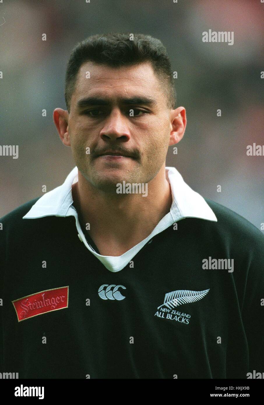 ERIC RUSH NEW ZEALAND RU 21 November 1995 Stock Photo - Alamy