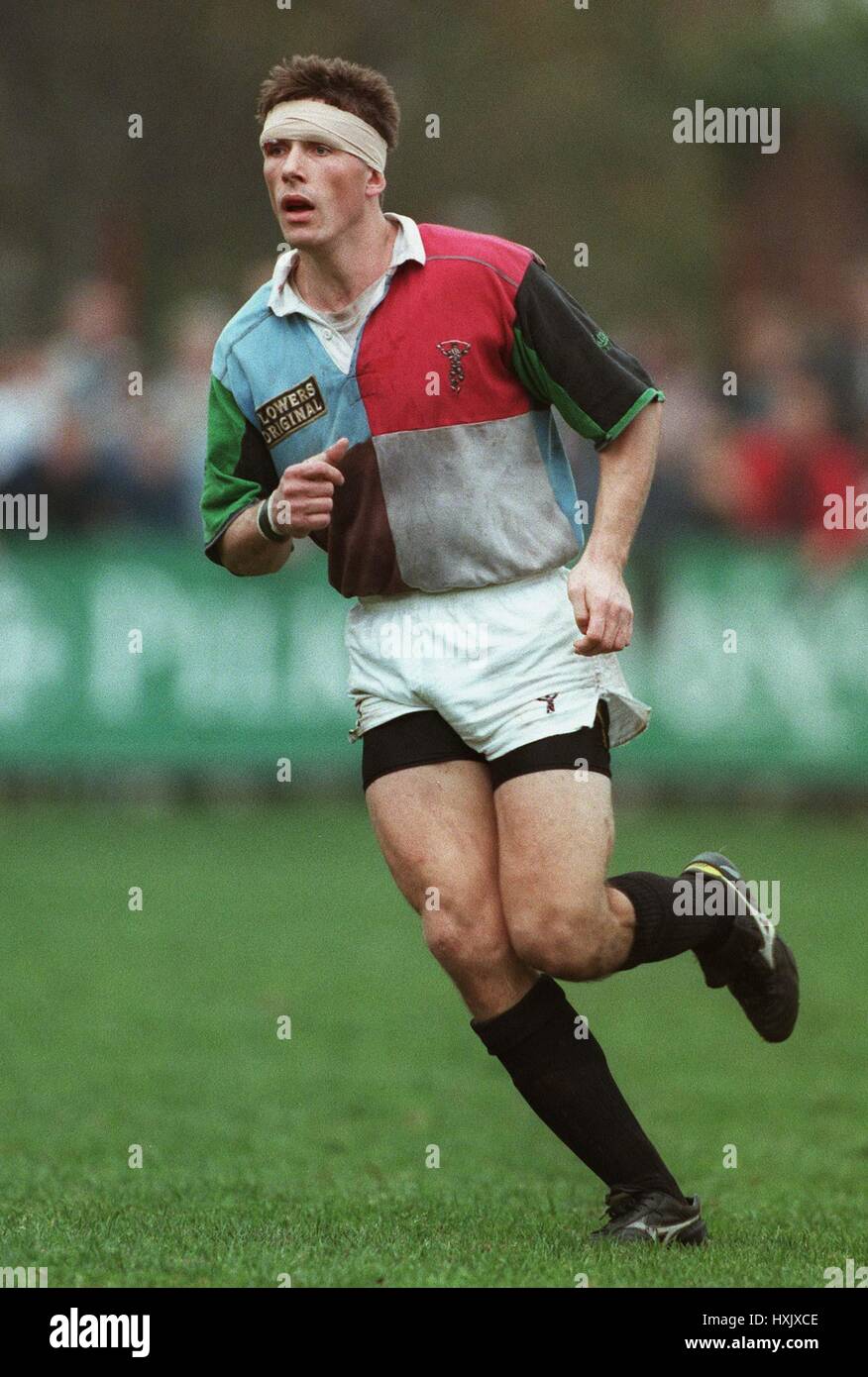 PETER THRESHER HARLEQUINS RU 16 October 1995 Stock Photo - Alamy