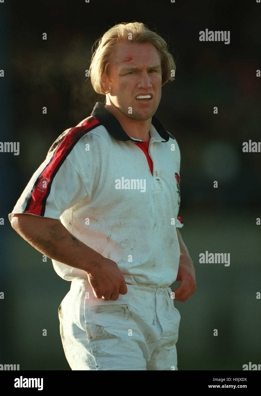 NEIL BACK ENGLAND A & LEICESTER RU 24 January 1995 Stock Photo - Alamy