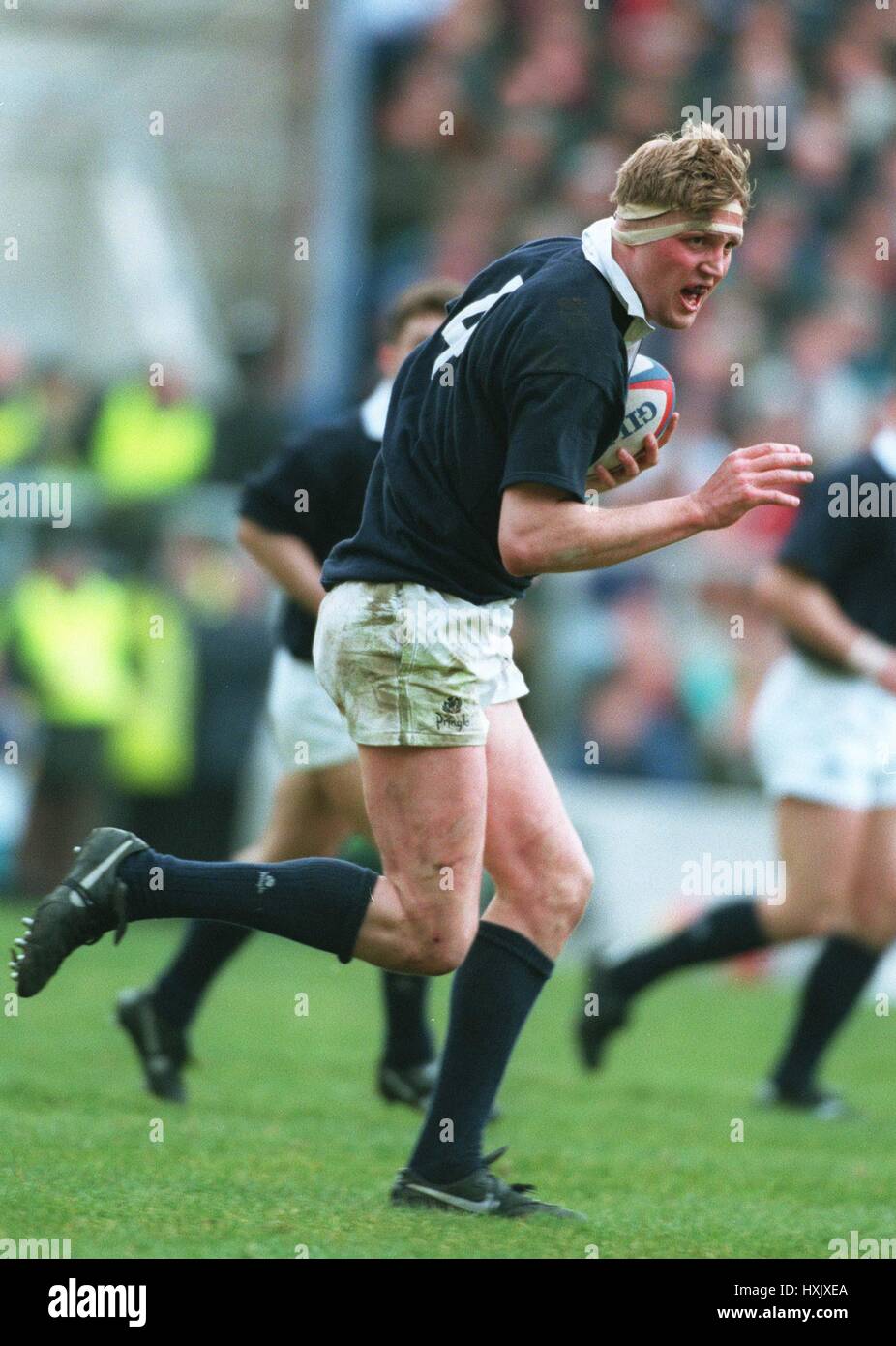 GEORGE WEIR SCOTLAND & MELROSE RU 24 April 1995 Stock Photo - Alamy