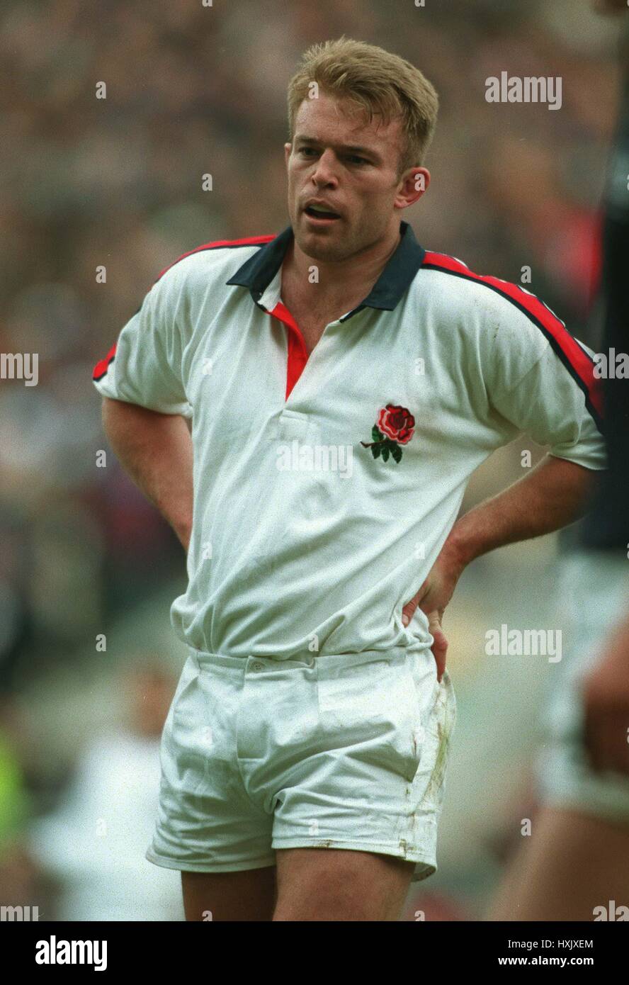 TIM RODBER ENGLAND & NORTHAMPTON RU 24 April 1995 Stock Photo - Alamy