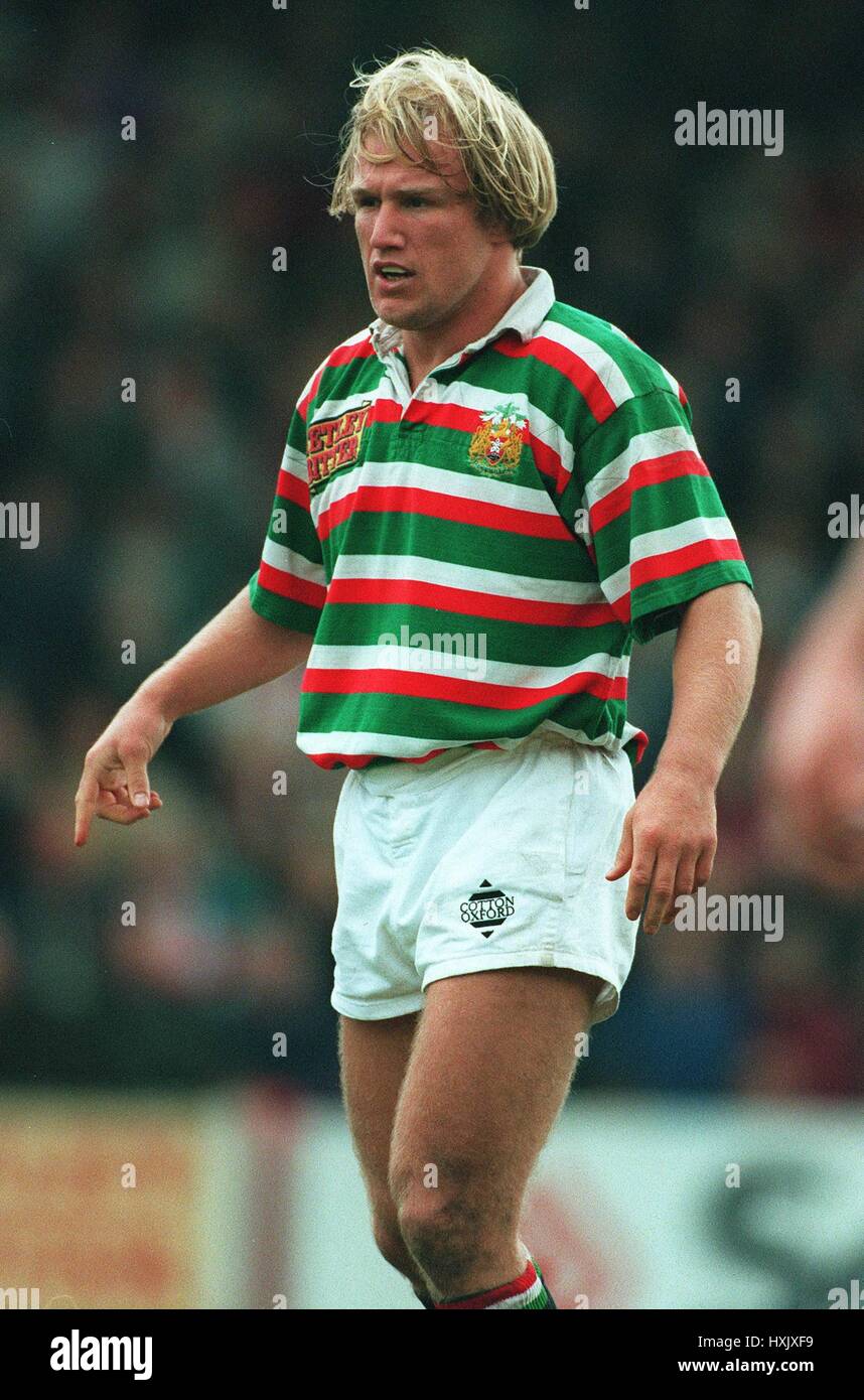 NEIL BACK LEICESTER RU 11 November 1995 Stock Photo - Alamy