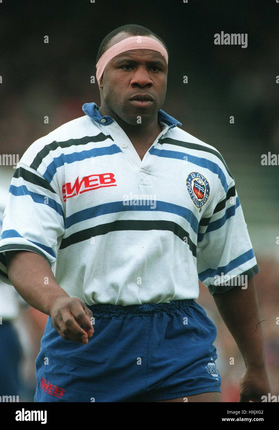 VICTOR UBOGU BATH RU 11 November 1995 Stock Photo - Alamy