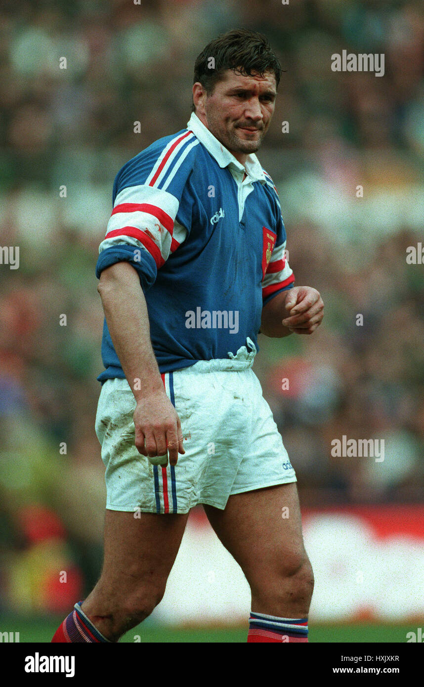 MARC CECILLON FRANCE & BOURGOIN RU 06 March 1995 Stock Photo - Alamy