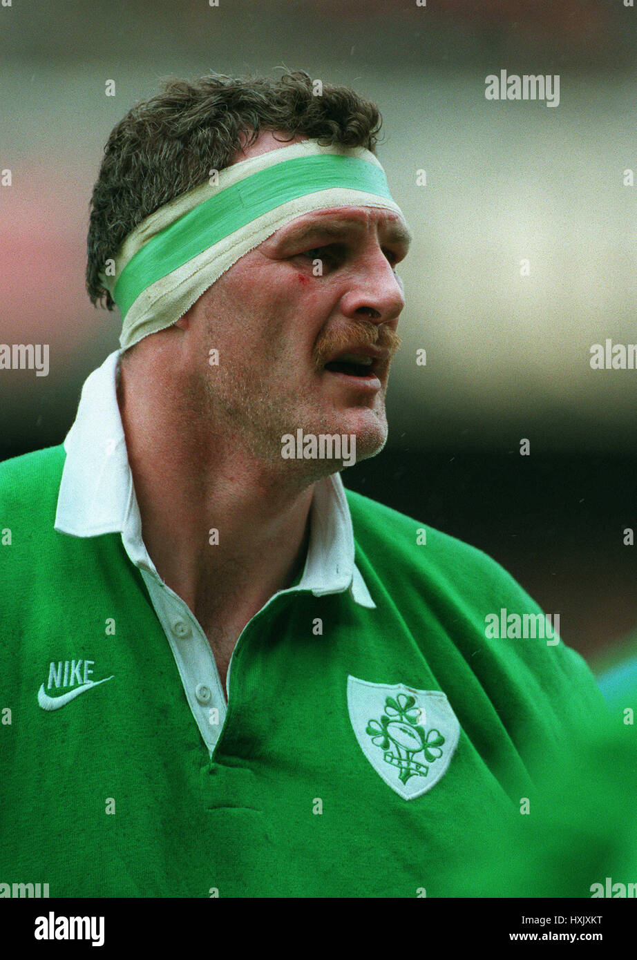 DAVID TWEED IRELAND RU 06 March 1995 Stock Photo - Alamy